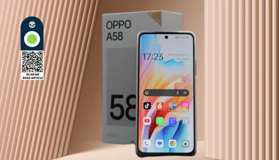 Oppo A58 (8/128GB) Now Rs 4,000 Off in Pakistan - Price Wise
