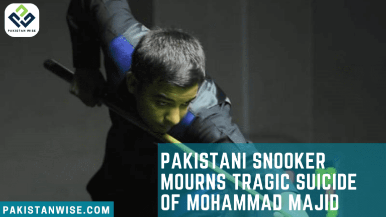 Tragic Suicide Pakistani Snooker Muhammad Majid