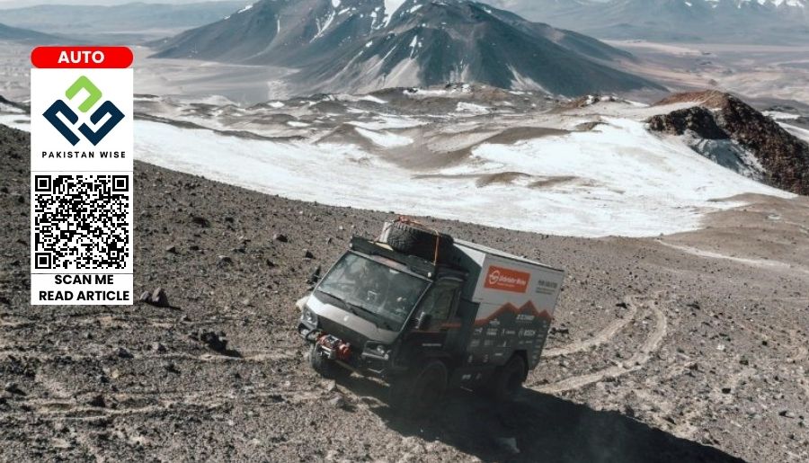 Solar Powered Vehicle Climbs World's Highest Volcano Peak