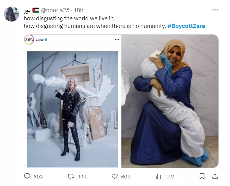 Zara's Provocative Ad Campaign Stirs Global Backlash