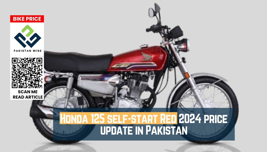 Honda CG 125 Self Start Price Feb 2024 - Pakistan Wise