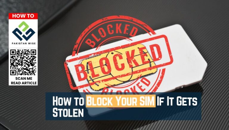 How to Block SIM Online - Pakistan Wise