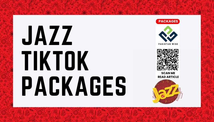 Jazz TikTok Packages - Pakistan Wise