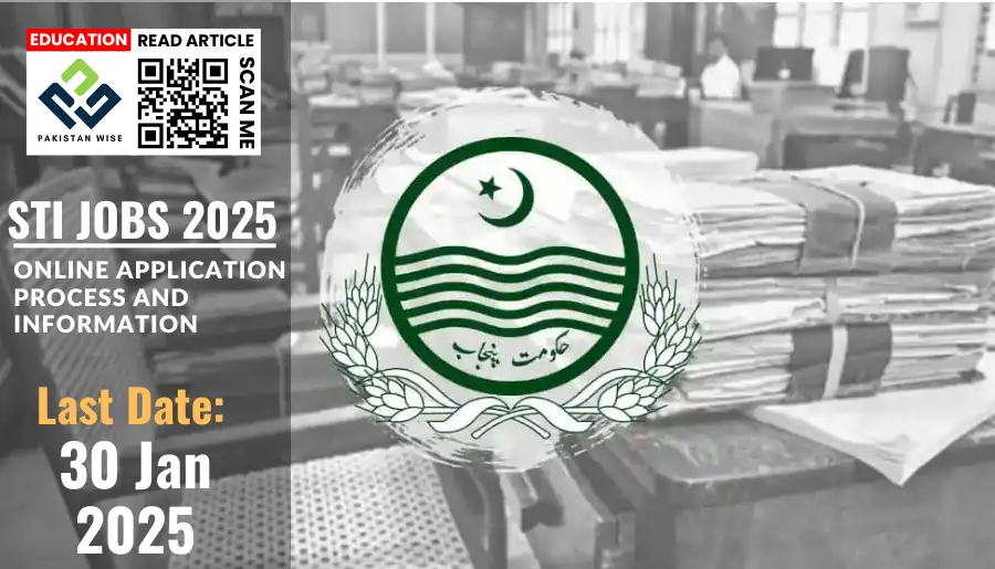 STI Jobs 2025: Apply Online For Teaching Career in Punjab - Pakistan Wise