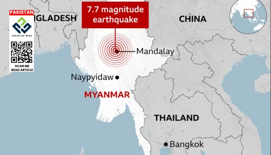 7.7 Magnitude Earthquake Rocks Myanmar, Impacts Bangkok - Pakistan Wise